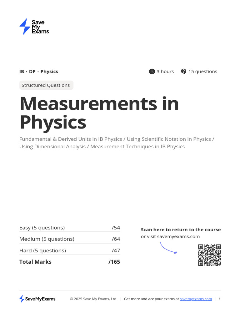 Measurements in Physics 58w5MwX2nFM7Rtbv | PDF | Pascal (Unit) | Pressure