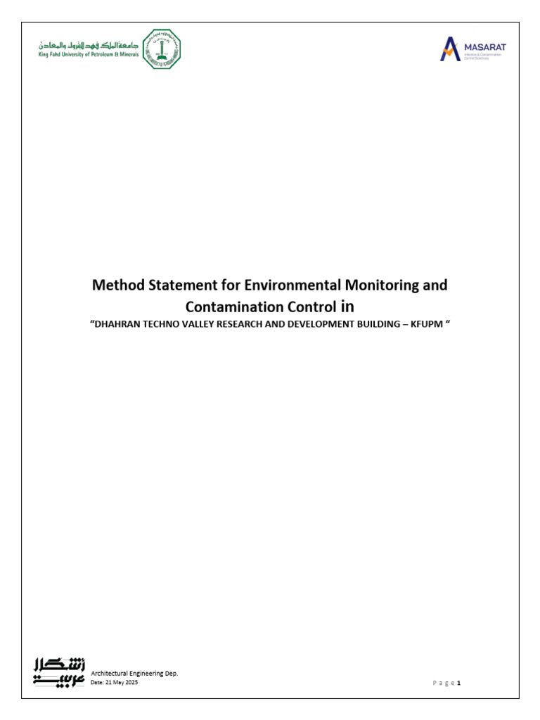 Environmental Monitoring in Cleanrooms | PDF | Electrostatic Discharge ...
