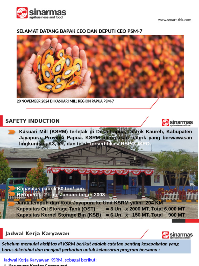 Safety Induction & Welcome Note Rev1 | PDF