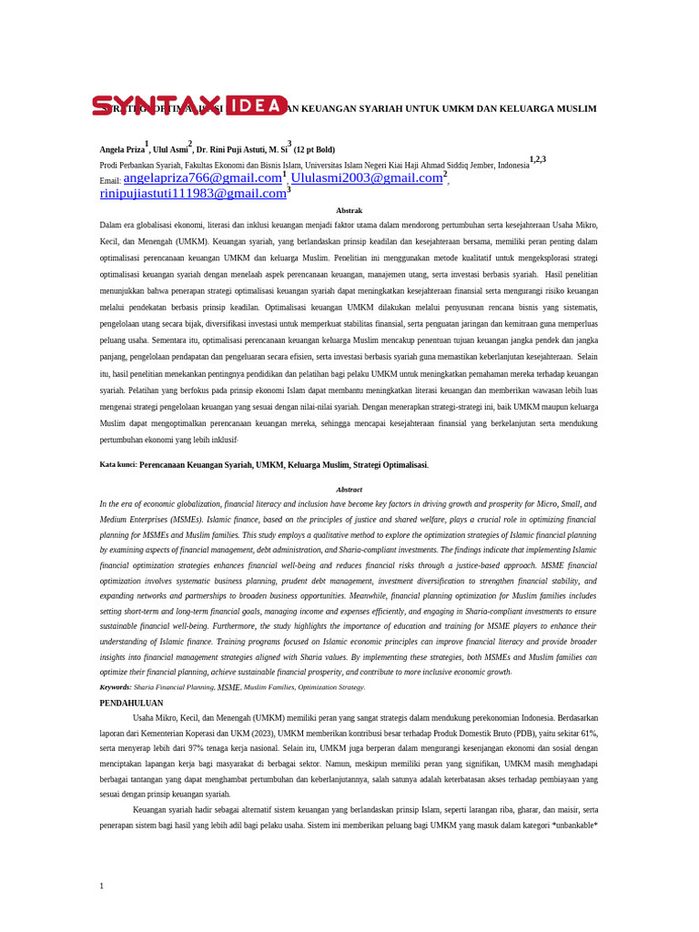 Template JSI Terbaru 2025 | PDF