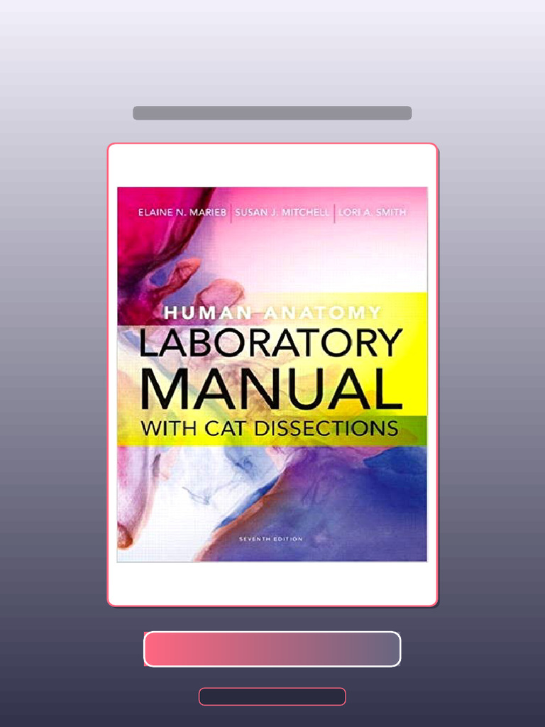 Human Anatomy Laboratory Manual With Cat Dissections 7th Edition by ...