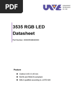 Datasheet Led 3MM | PDF | Light Emitting Diode | Electrical Components