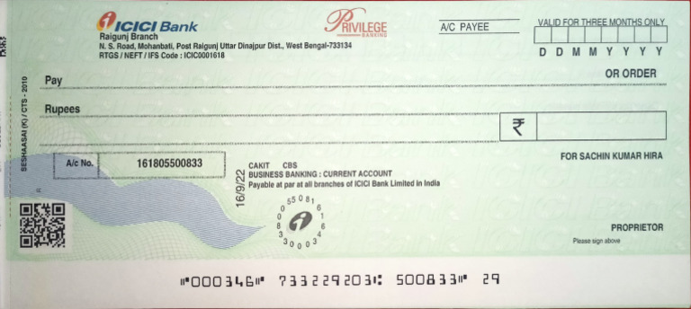 ICICI Bank Current Account Brochure | PDF