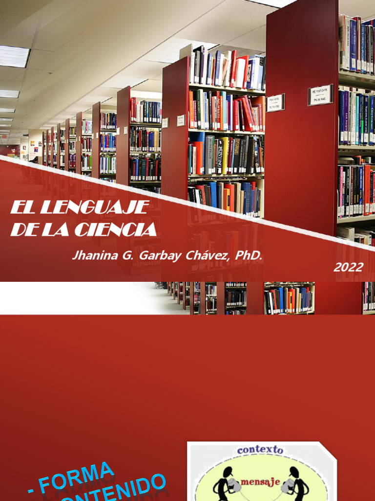 01 Lenguaje de La Ciencia | PDF | Conocimiento | Ciencia cognitiva