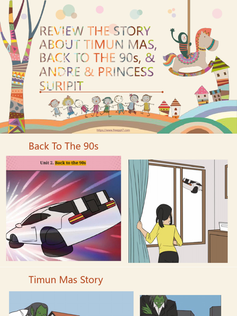 Itc Grade 9 The Review of Timun Mas Story, Back To The 90s Story, and ...