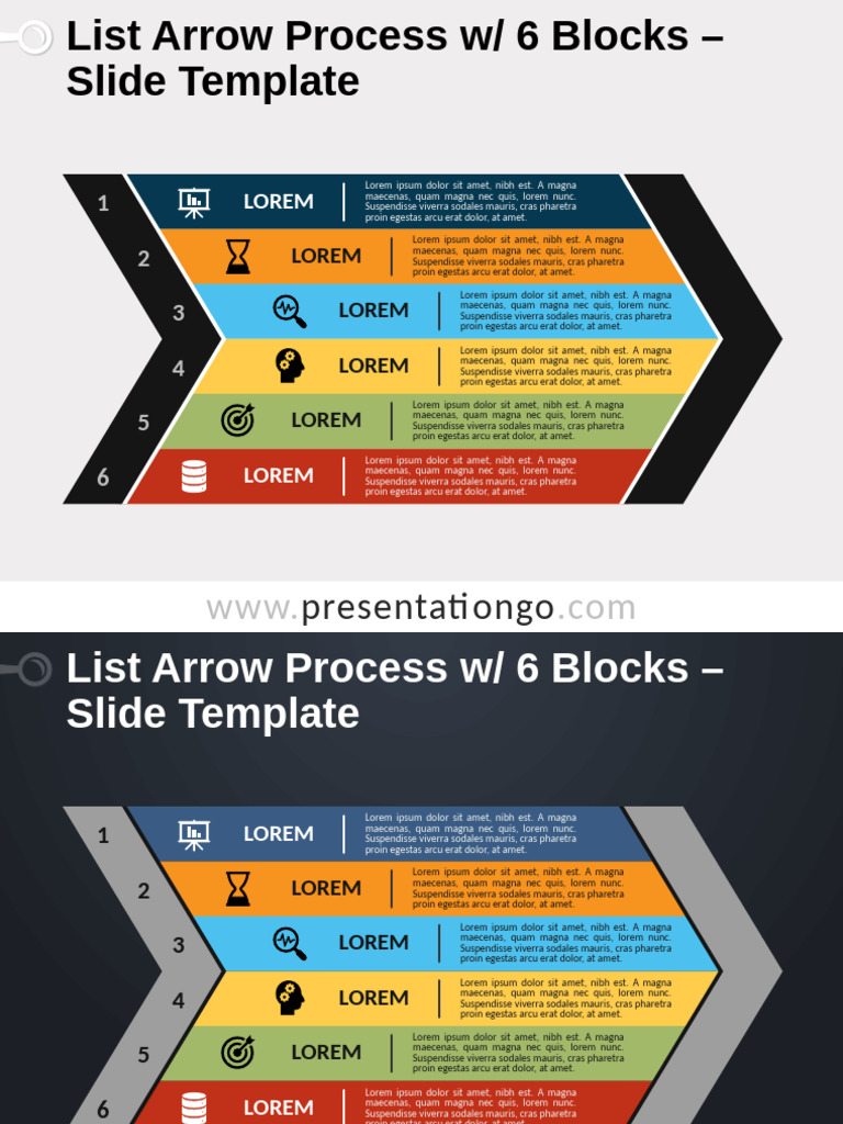 2 0532 List Arrow Process 6blocks PGo 4 3 | PDF