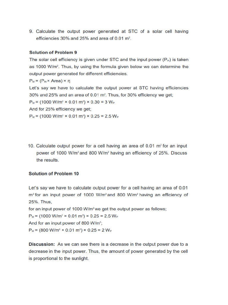 Problems Sheet 2 Solution | PDF