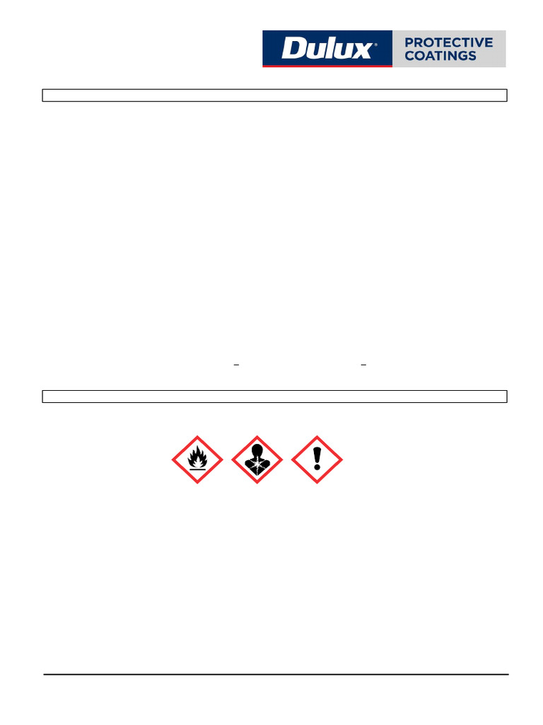 Metalshield High Build ZP Primer SDS | PDF | Dangerous Goods | Toxicity