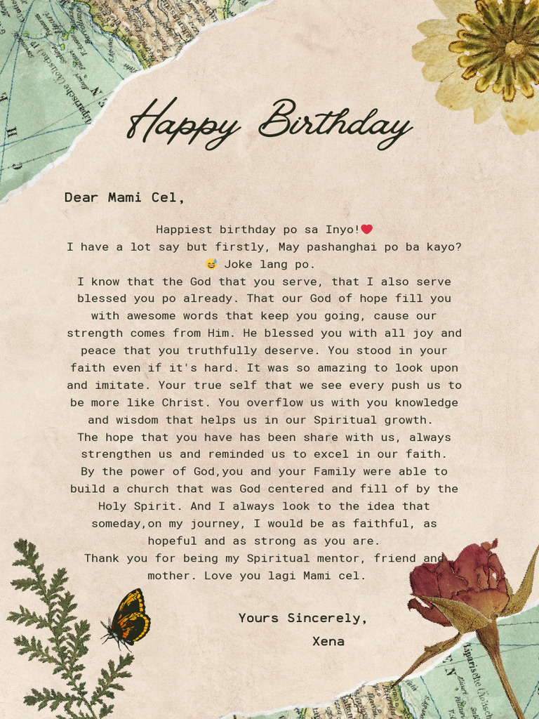 Beige Scrapbook Vintage Thank You Letter - 20250625 - 162402 - 0000 | PDF