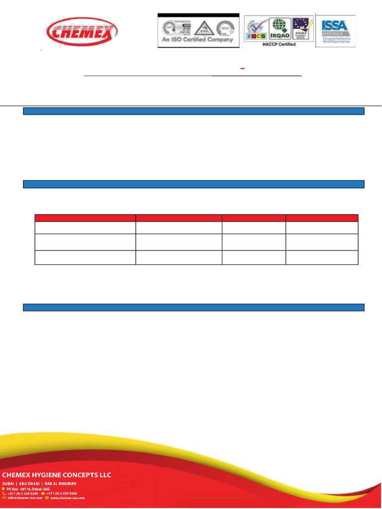Msds - Chemex - Pine Disinfectant - Lavender | PDF | Personal Protective Equipment | Disinfectant