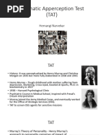 TAT Administration and Interpretation Guide | PDF | Behavioural ...