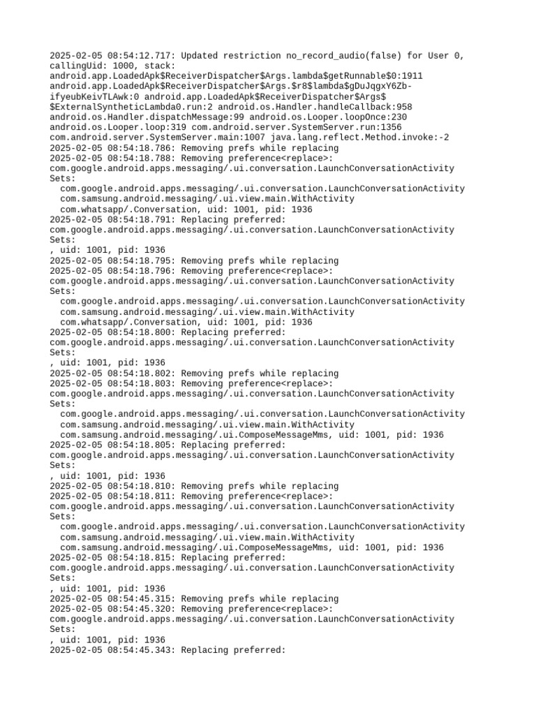 PM Debug Info | PDF | System Software | Smart Devices