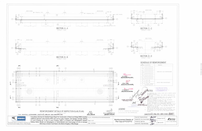 Reinf Detail of Inspection Platform 4 of 4 | PDF