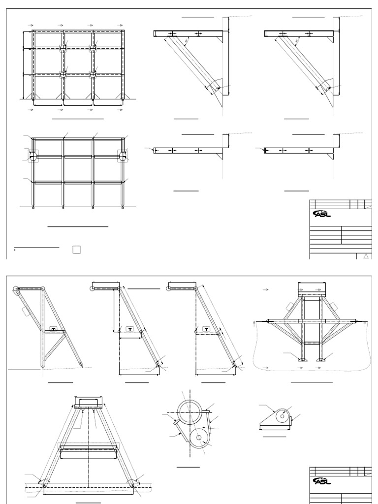 ASL-H-002 R1 Riser Balcony Structural | PDF