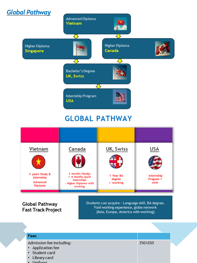 Global Pathway Study & Internship Programs | PDF | Travel Visa | Health ...