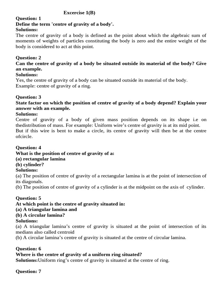 CH1 Center of Gravity Circular Motion | PDF | Acceleration | Force