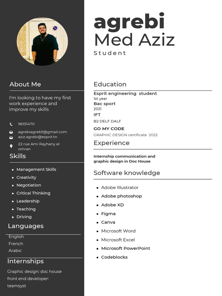 CV Aziz 2024 | PDF