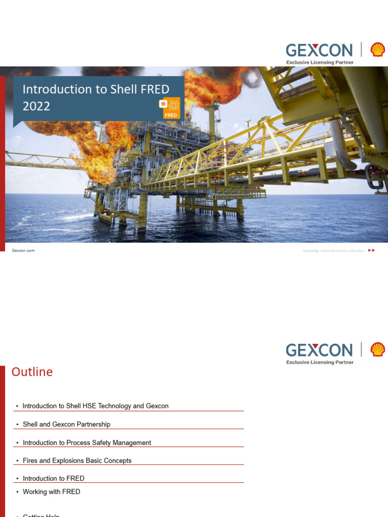 Introduction to Shell FRED Software | PDF | Risk | Hazards