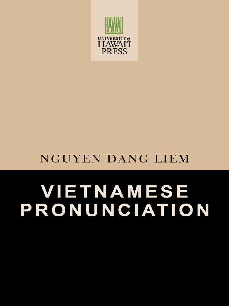 Vietnamese Pronunciation - ScholarSpace - Nguyen Dang Liem | PDF ...