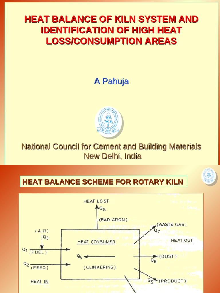 Kiln Heat Balance Analysis Guide | PDF | Heat Transfer | Thermodynamics