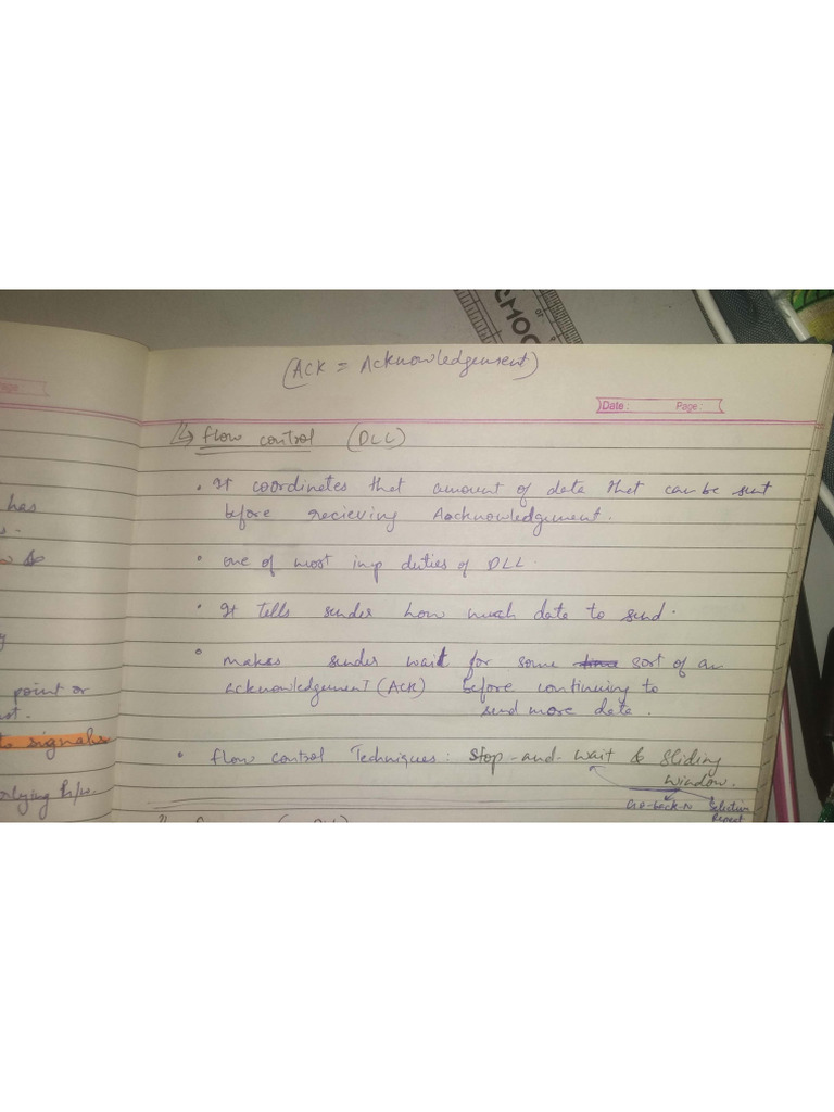 Flow Control (Stop and Wait) | PDF