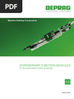 DEPRAG Plus Screwdriving System Overview | PDF | Torque | Computing