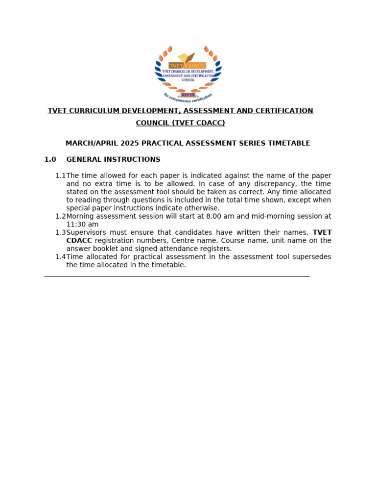 Eee Cdacc Prac Timetable | PDF