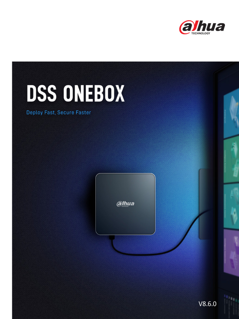 Dahua DSS OneBox H1 128 en Datasheet | PDF | Access Control | Operating ...