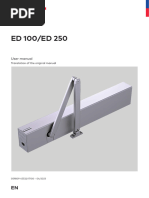FD20 - Operator Manual | PDF | Door | Menu (Computing)