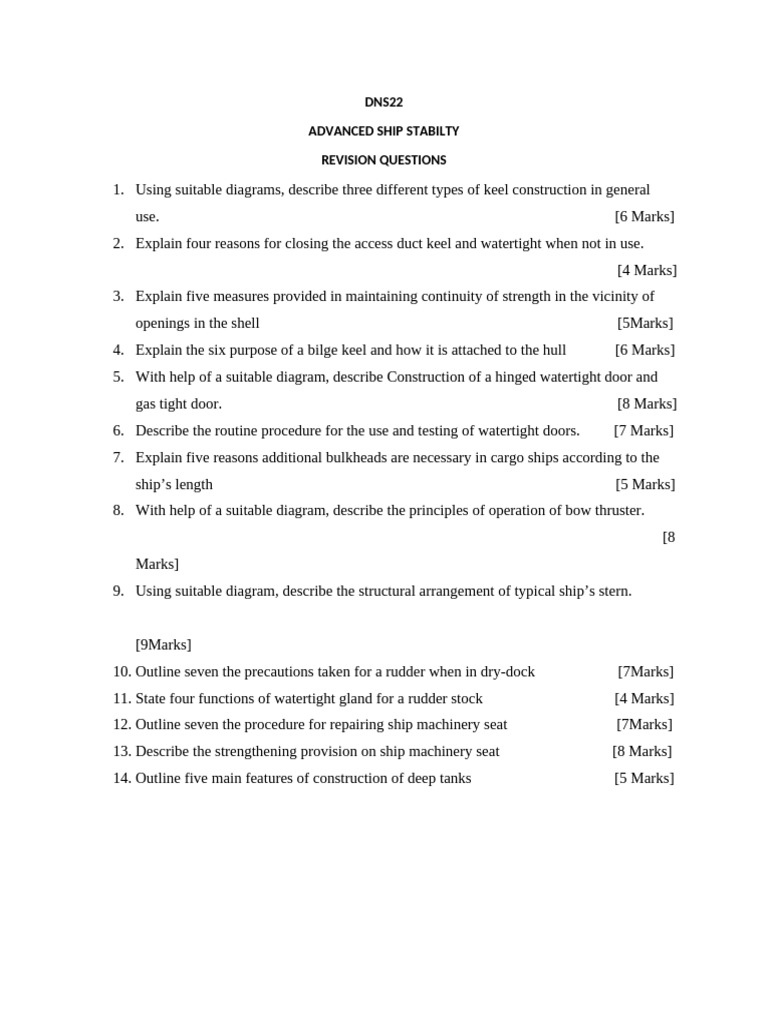 Dns22a Advanced Shi Stability Revision | PDF