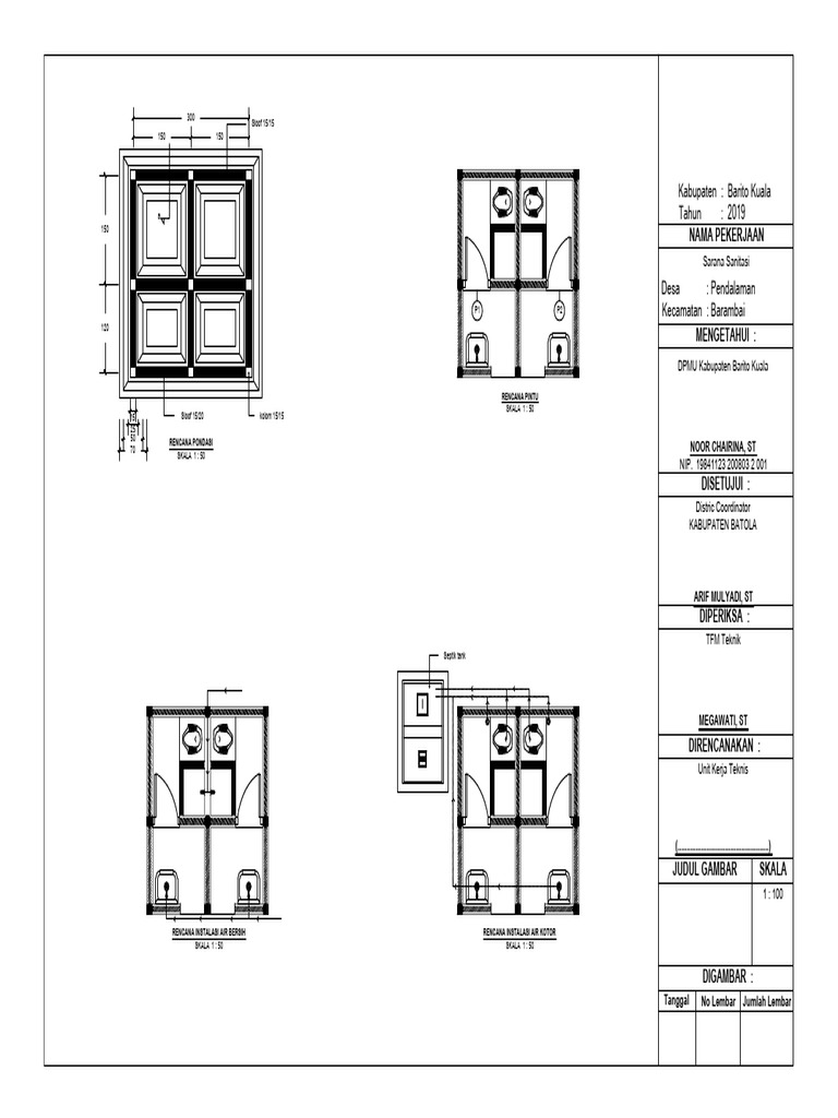 Gambar Kerja BD Modif-Model2 | PDF