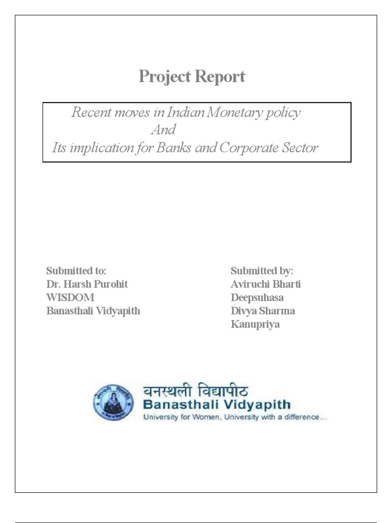 Aviruchi's Insights on Monetary Policy | PDF