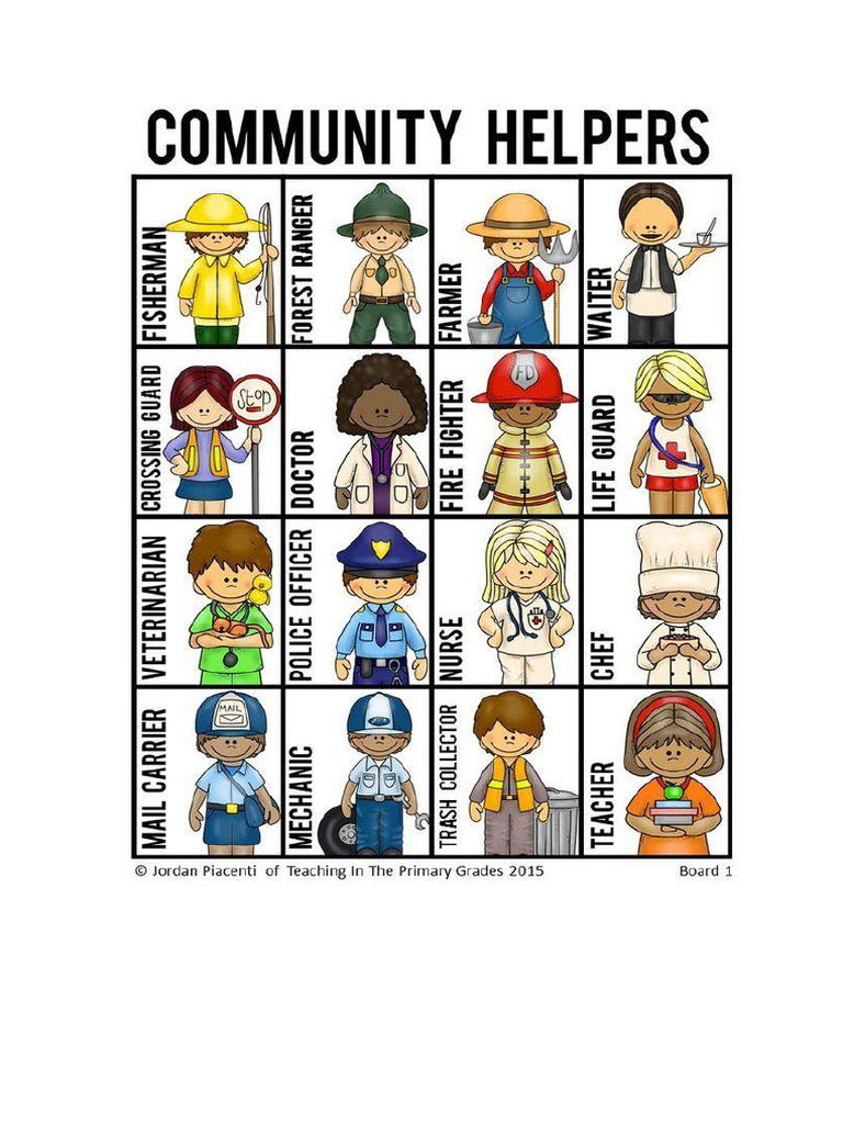 Community Helpers | PDF
