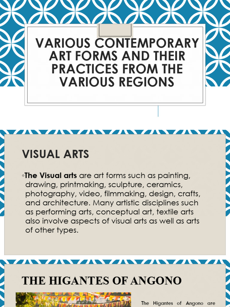 VARIOUS-CONTEMPORARY-ART-FORMS-AND-THEIR-PRACTICES-FROM | PDF