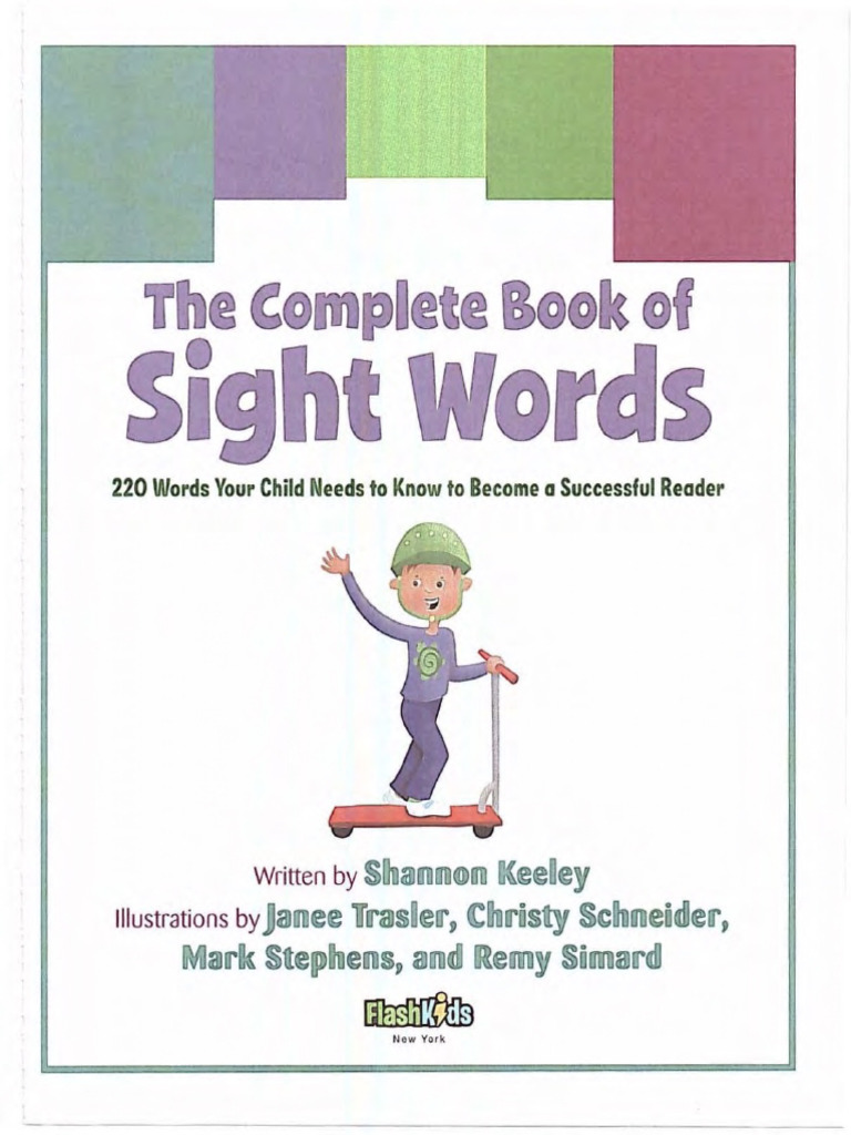 The Complete Book of Sight Words | PDF