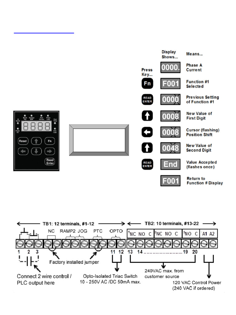 VMX Soft Starter Installation Guide | PDF | Relay | Electrical Components