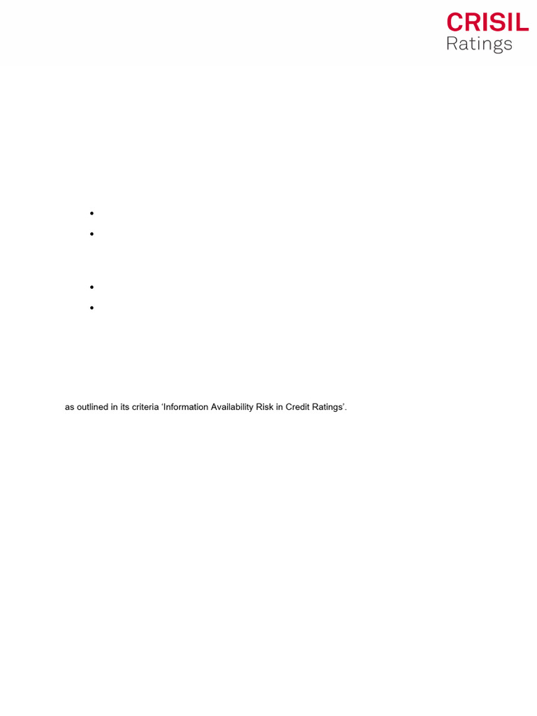 Sri Avantika Contractors Rating Update | PDF | Loans | Securities (Finance)