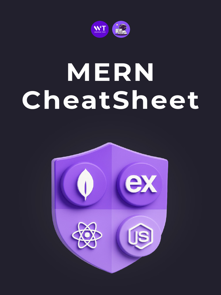 MERN Cheatsheet - Coders - Section | PDF | Java Script | Software