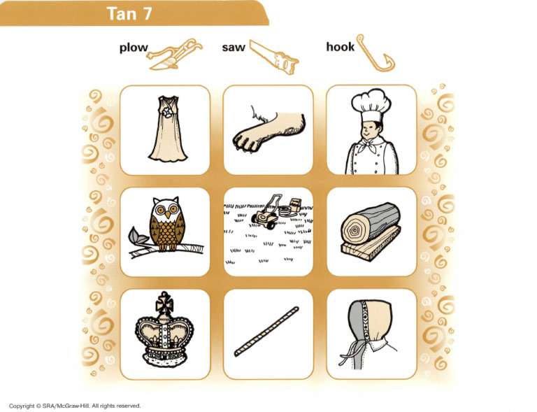 Phonics Word Games Tan 7 | PDF