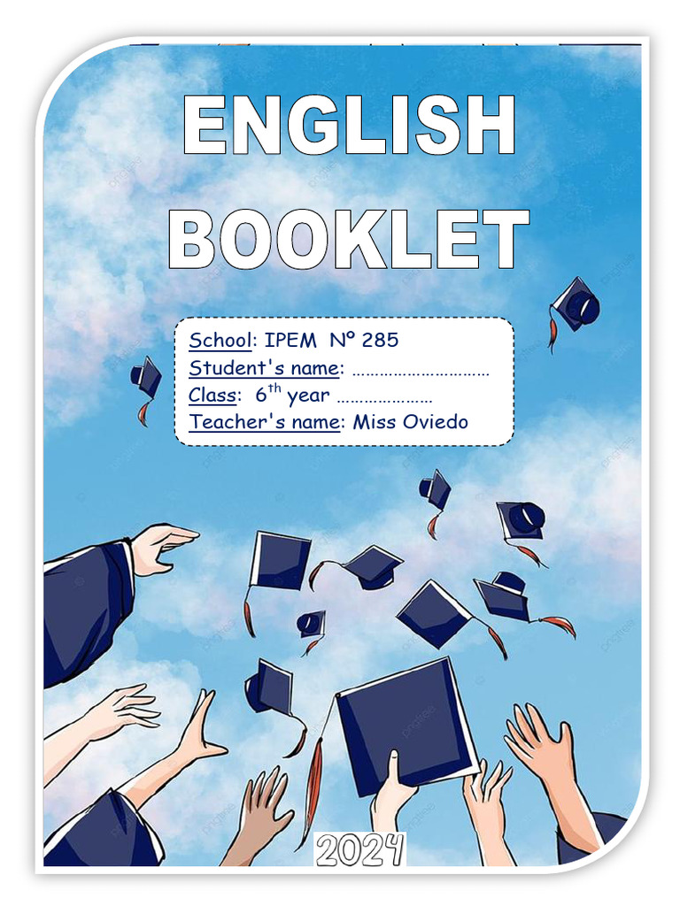 English Booklet - 6to Año | PDF | Semantics | Grammar