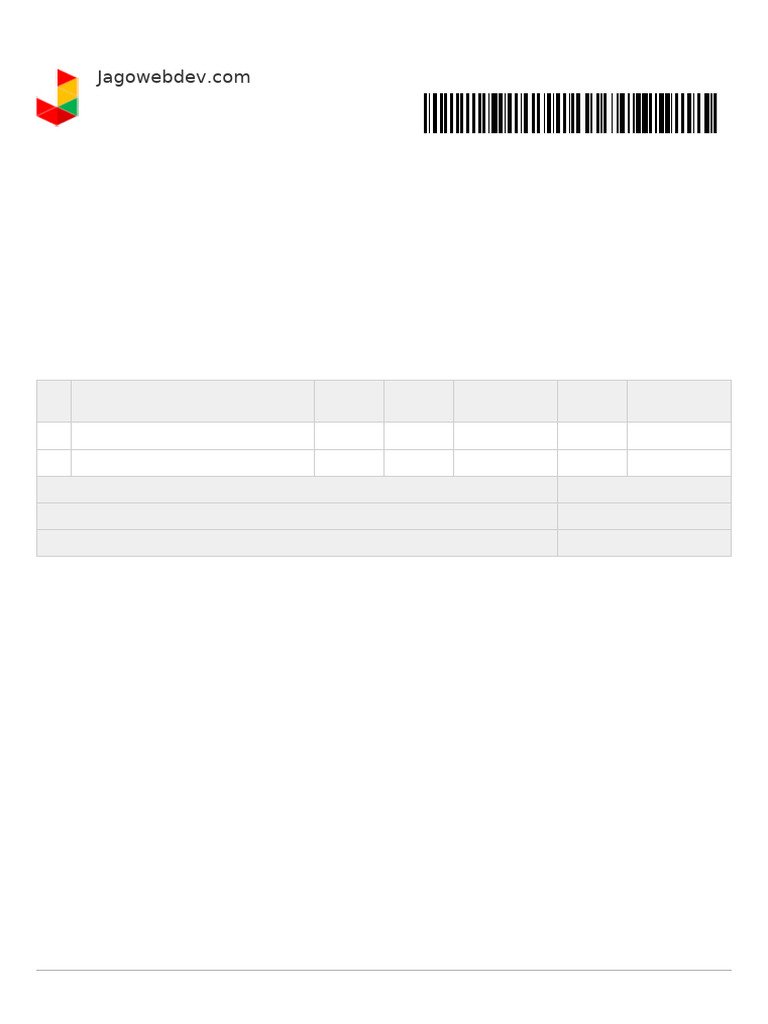 Nota Retur - 000001 - NR - JWD - 2024 | PDF