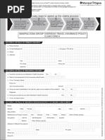 Laya Claim Form | PDF | Insurance | Health Care