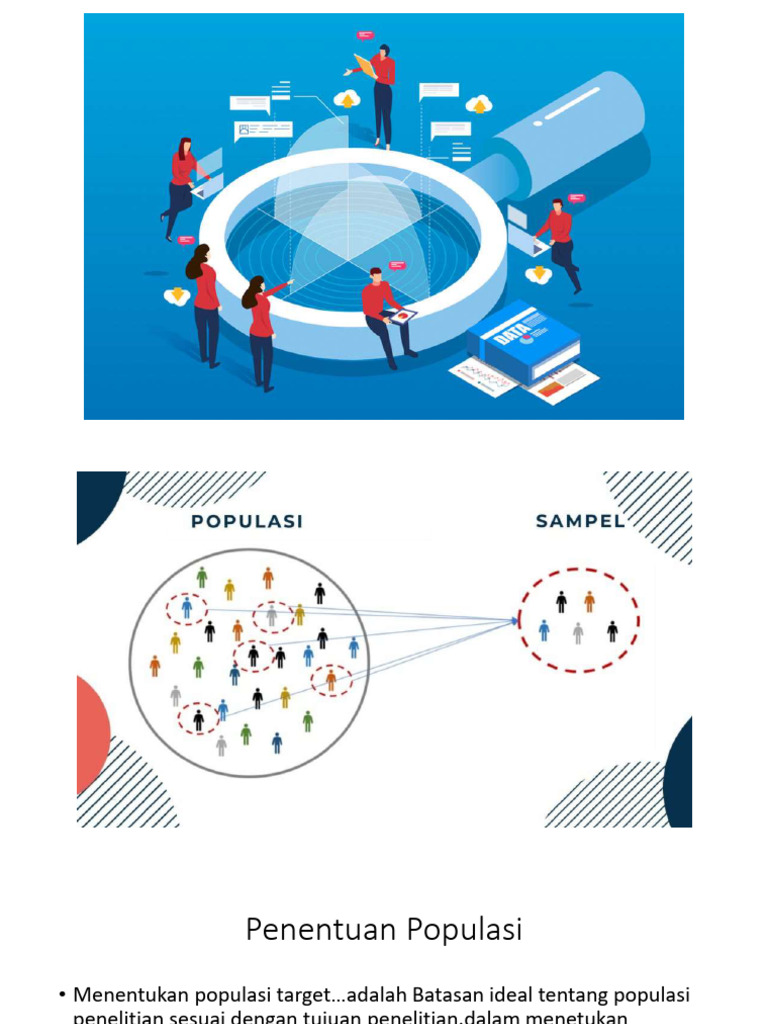 Contoh Populasi dan Sampel Penelitian | PDF