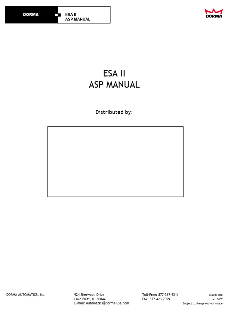 ESA II Hand Held Software | PDF | Menu (Computing) | Personal Digital ...