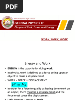 Work and Energy - Formula Sheet | PDF | Force | Potential Energy