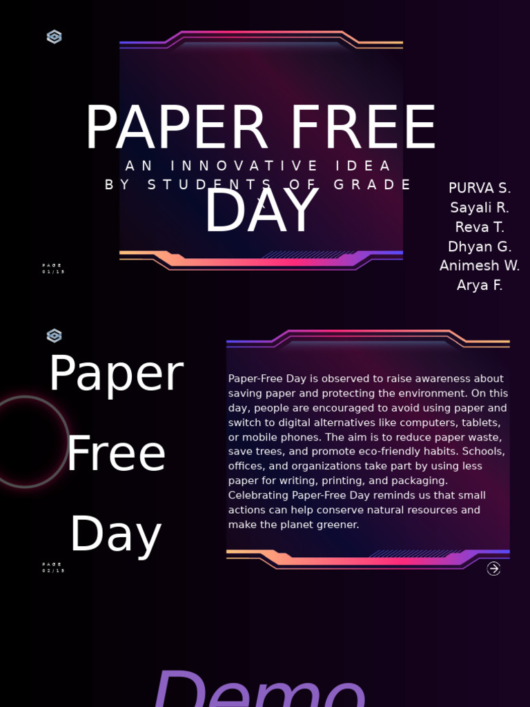 Paper Free Day | PDF