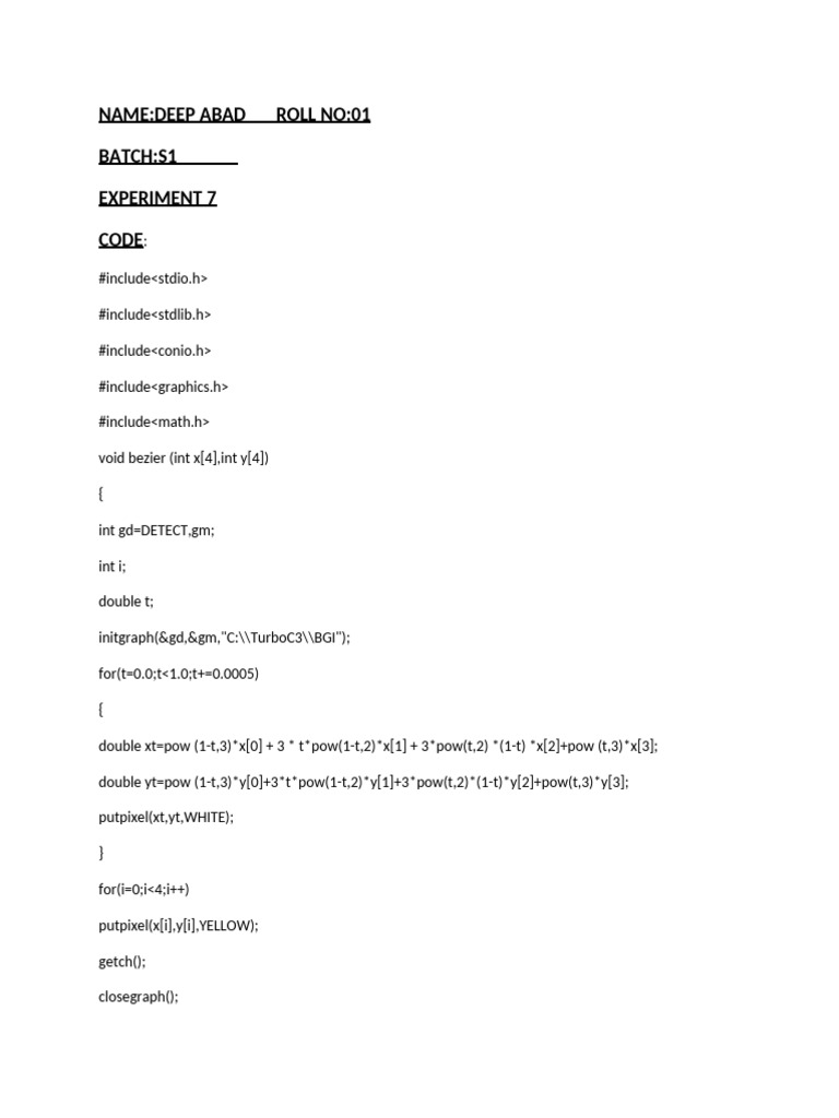 Sonal Experiment 7 | PDF