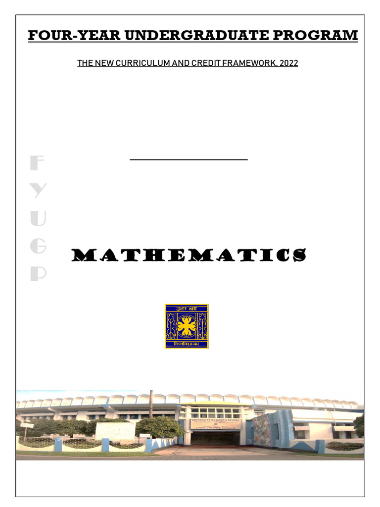 NBU Mathematics Syllabus 2023-2027 | PDF | Group (Mathematics) | Limit ...