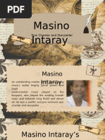 Masino Intaray: Palawan's Cultural Icon | PDF