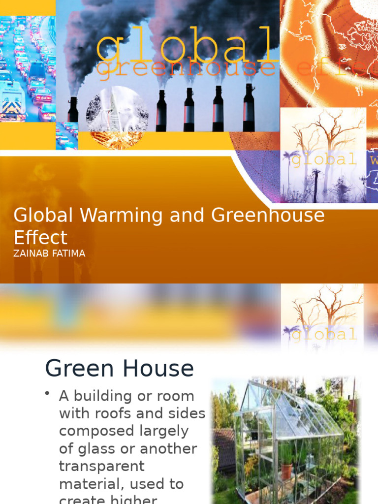Global Warming and Greenhouse Effect | PDF